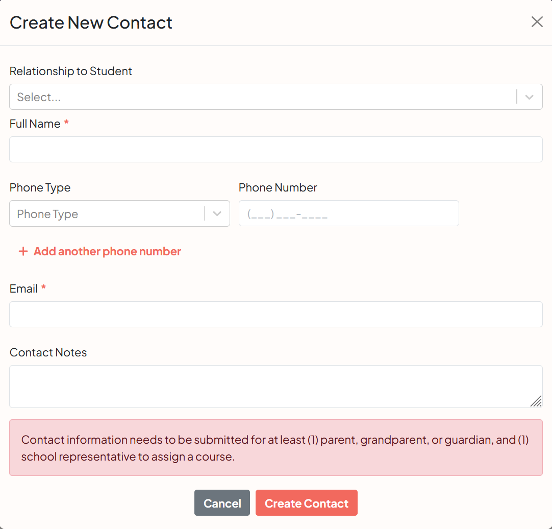 How to Add Student Contacts and Set Session Alerts – Fullmind Support