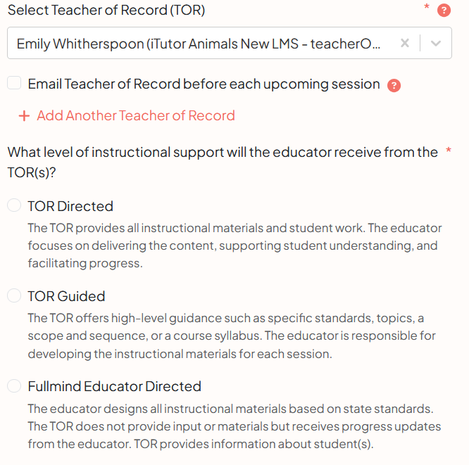 School Admin: User Guide – Fullmind Support